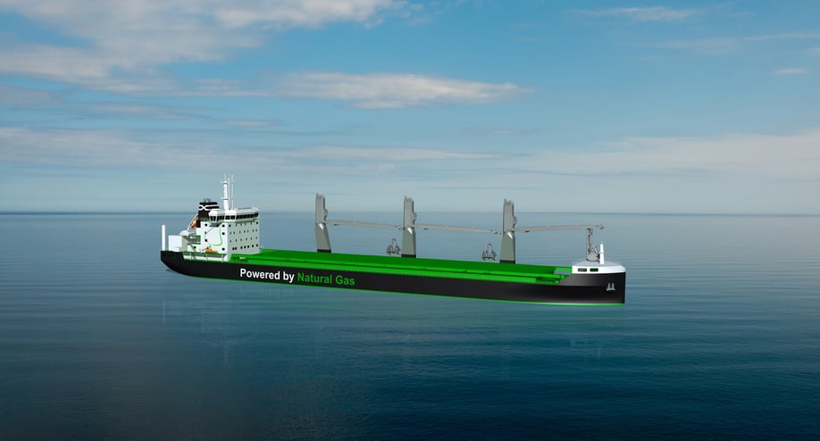 ESL Shipping’s new, the world’s most eco-friendly, dry cargo vessel was ...